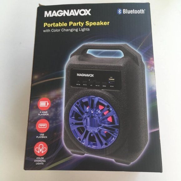 Magnavox | Portable Audio & Video | Nib Magnavox Portable Party Speaker ...